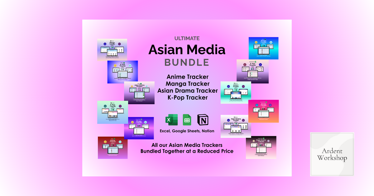 Asian Media Bundle | Ardent Workshop
